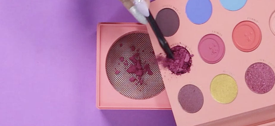 How to Fix Broken Eyeshadow with FIXY – FIXY Makeup